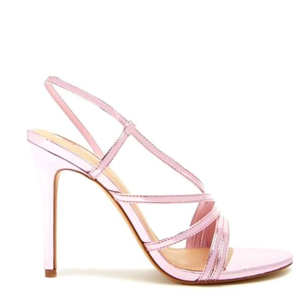 Forever 21 | Shoes | Metallic Pink Heels | Poshmark